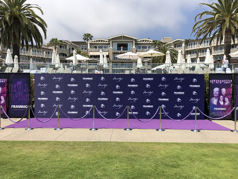 Taco Bell Event Installation in Laguna Beach - Red Carpet Systems