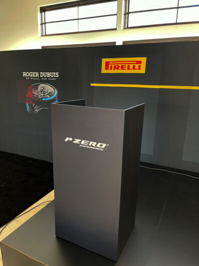 Custom Podium Lectern with Logo - Red Carpet Systems
