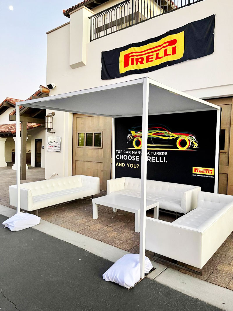 Pirelli P Zero Experience Installation - Red Carpet Systems