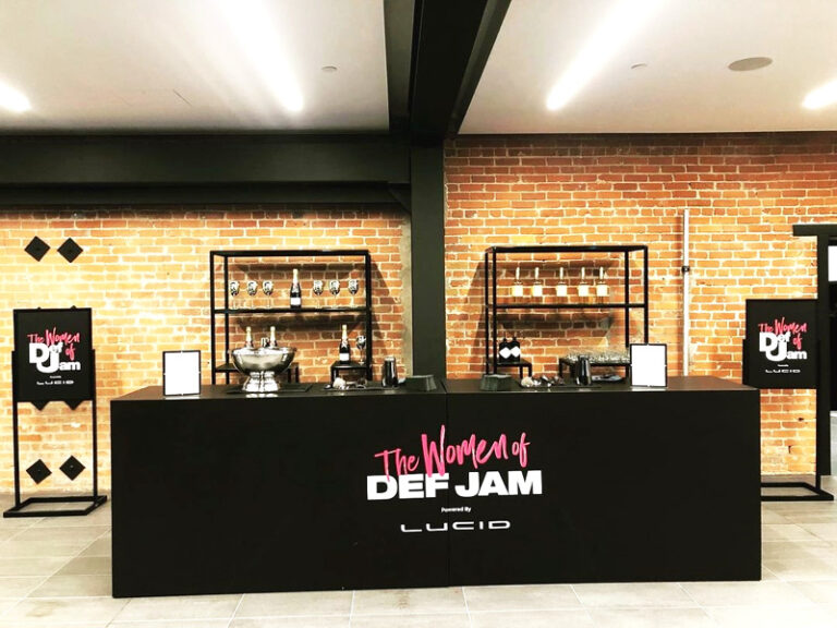 Women of Def Jam Celebration Installation - Red Carpet Systems