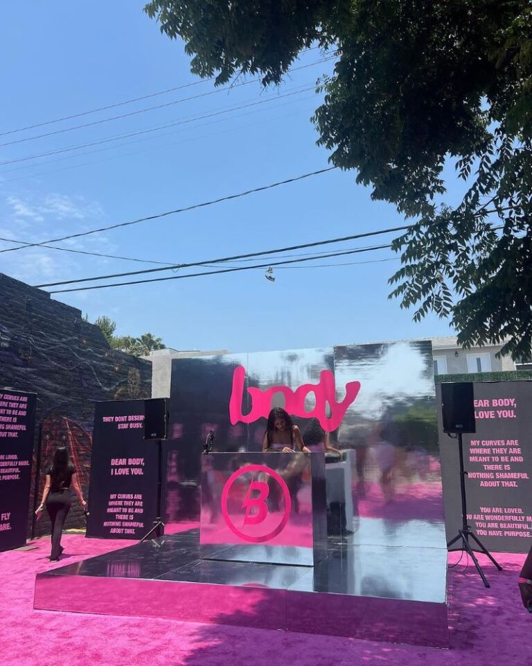 Pink Carpet Arrival Installation for Store Opening - Red Carpet Systems