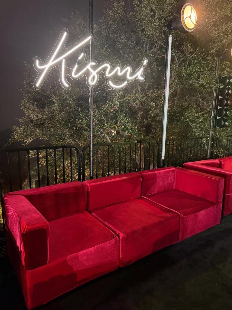 Kismi Christmas Party Installation - Red Carpet Systems